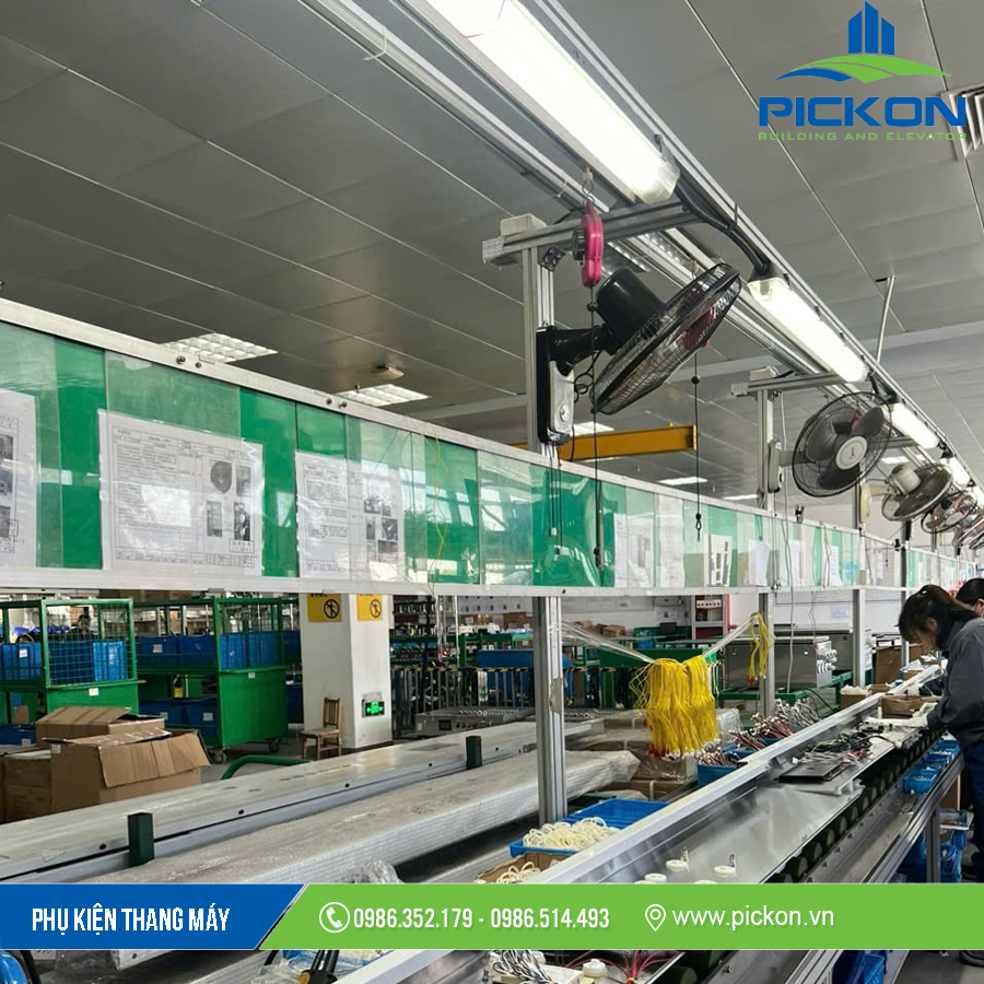 Phụ kiện thang máy chính hãng giá tốt nhất tại khu vực miền Bắc